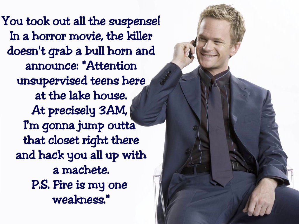 Best Quotes From Barney Stinson In How I Met Your Mother Neil Patrick